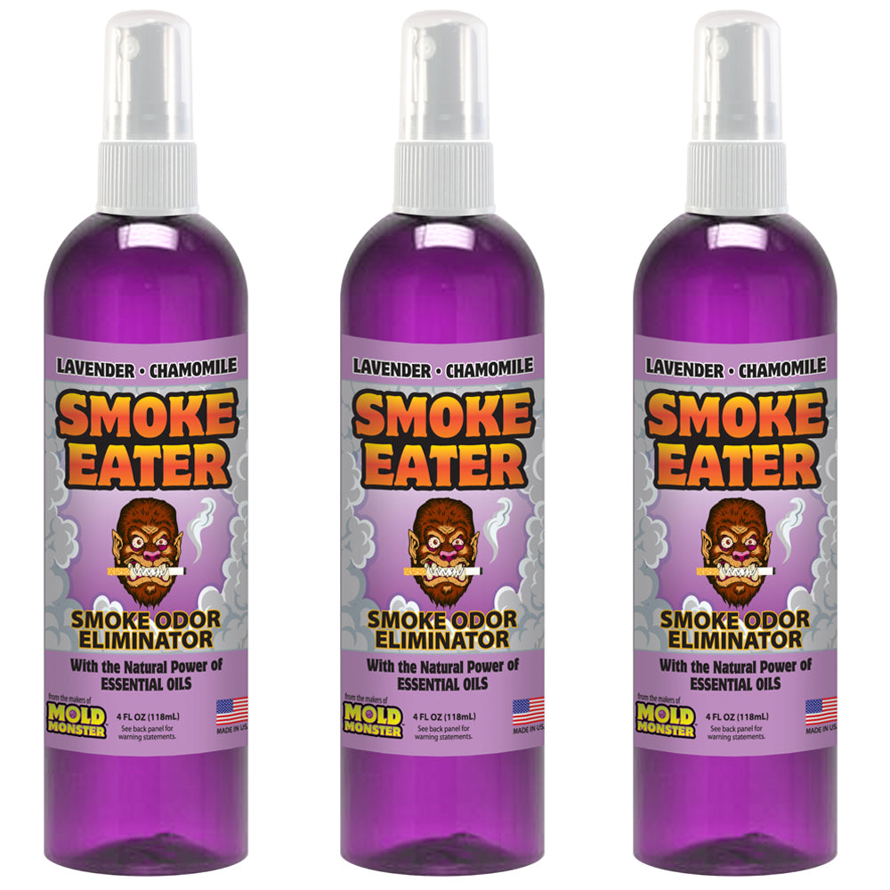 Smoke Eater, smoke odor remover, 4 oz. Lavender Chamomile - Mold Monster