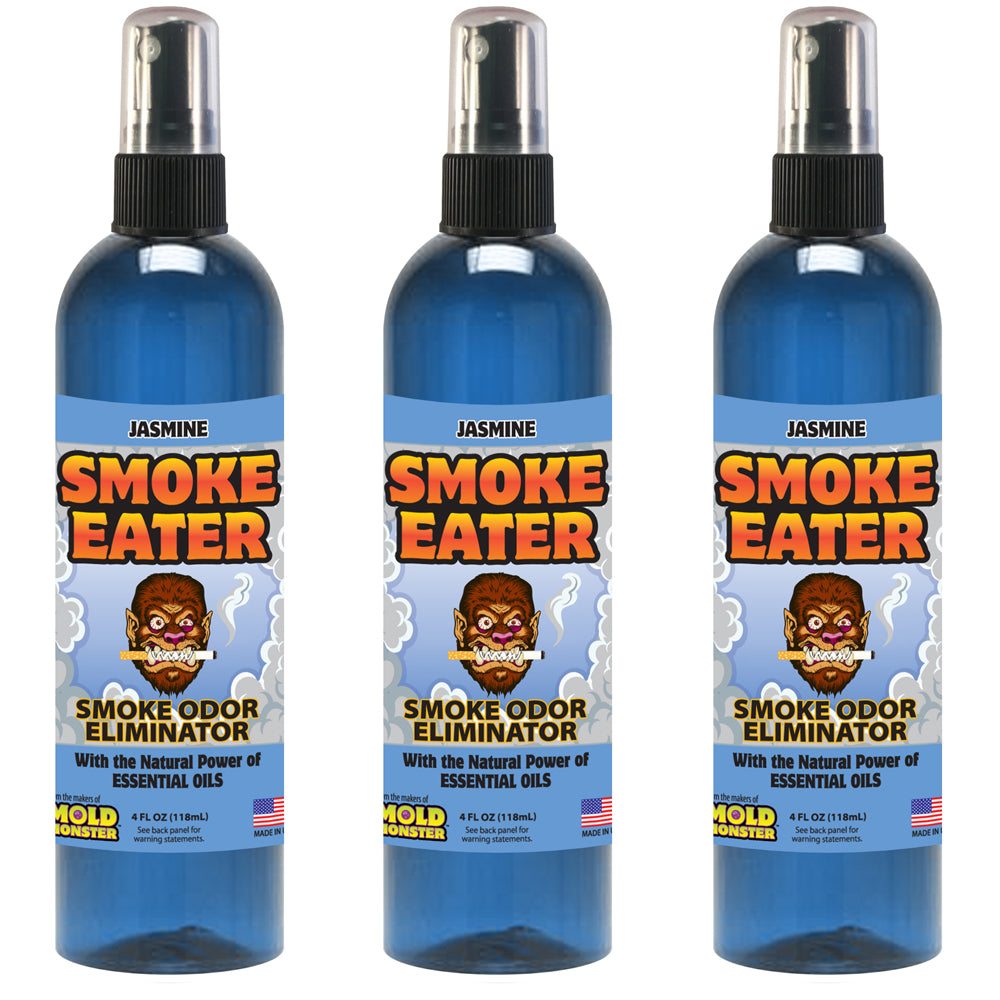 Smoke Eater, smoke odor remover, 4 oz. Jasmine Scent - Mold Monster